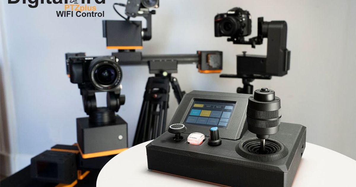 PTZ plus Camera motion Control by Colin Henderson | Download free STL ...