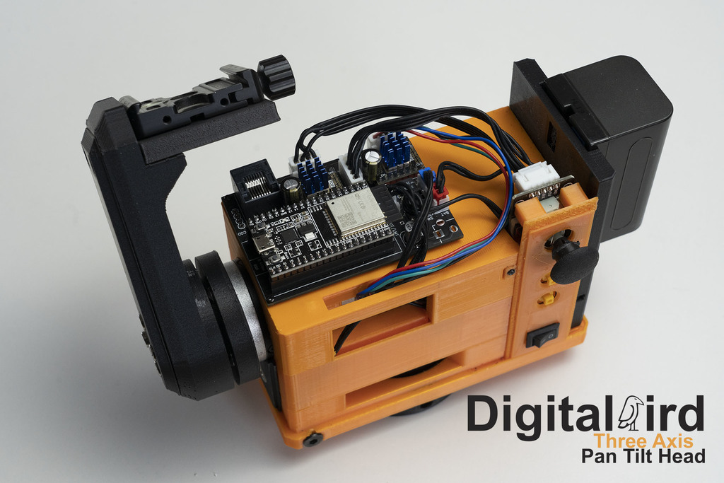 Pan Tilt Head OT - Digital Bird Camera Motion Control by Colin ...