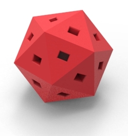 Modular 3D Christmas Star - Ikosaeder by JBoe | Download free STL model ...