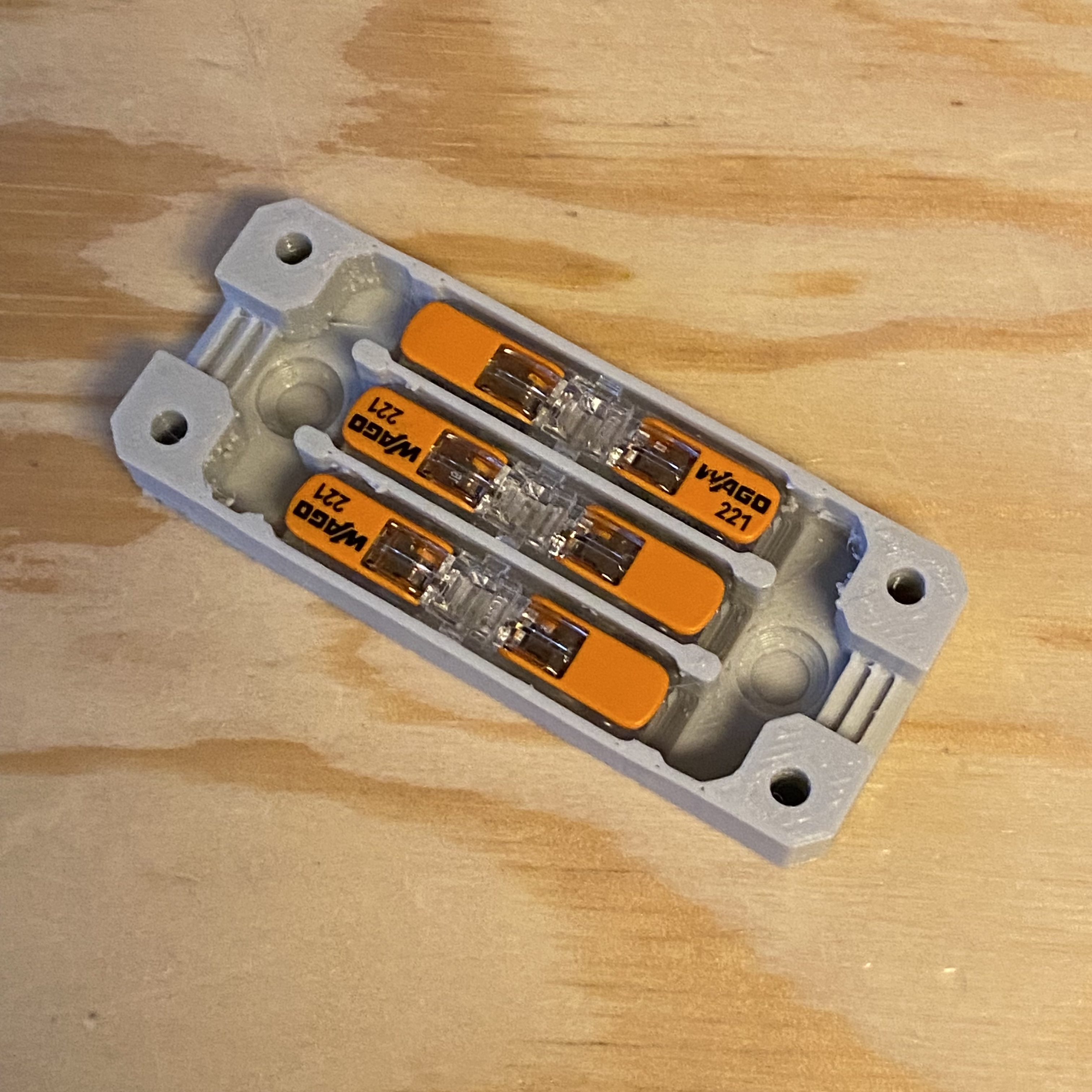 WAGO 221 extension box por Per Mejdal Rasmussen | Descargar modelo STL ...