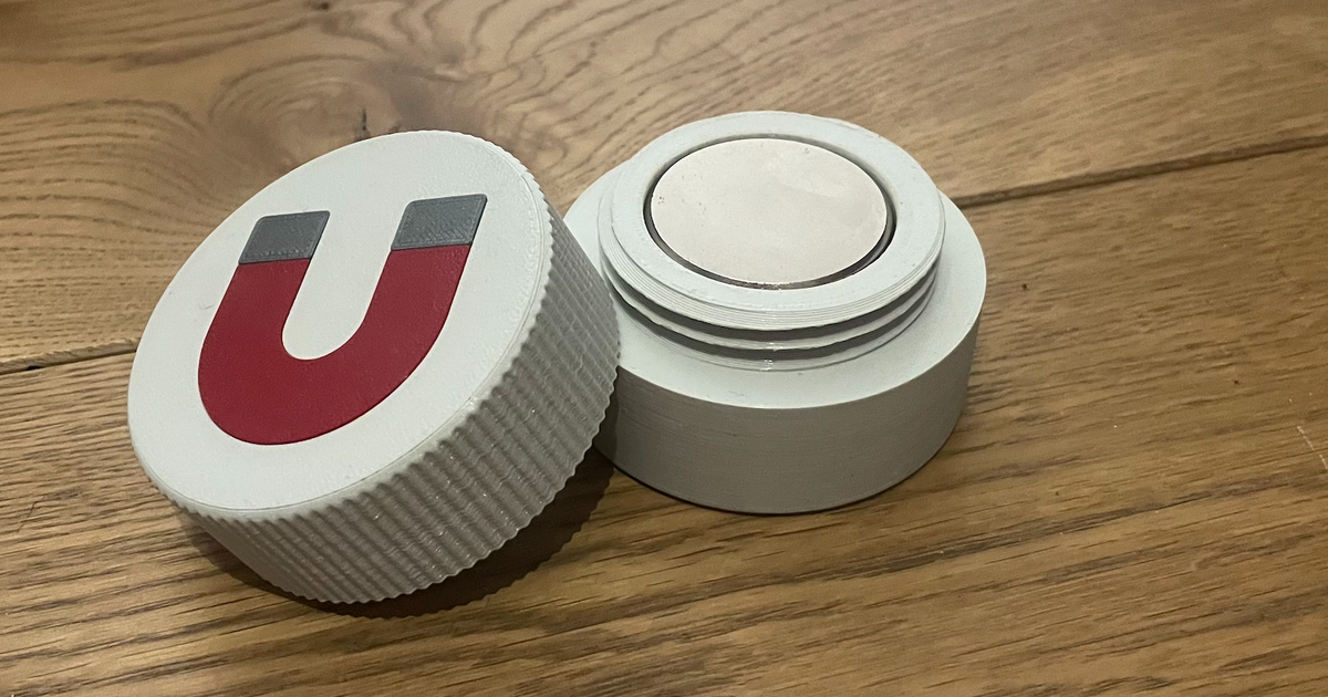 40x20mm Magnet Box by loicloic | Download free STL model | Printables.com