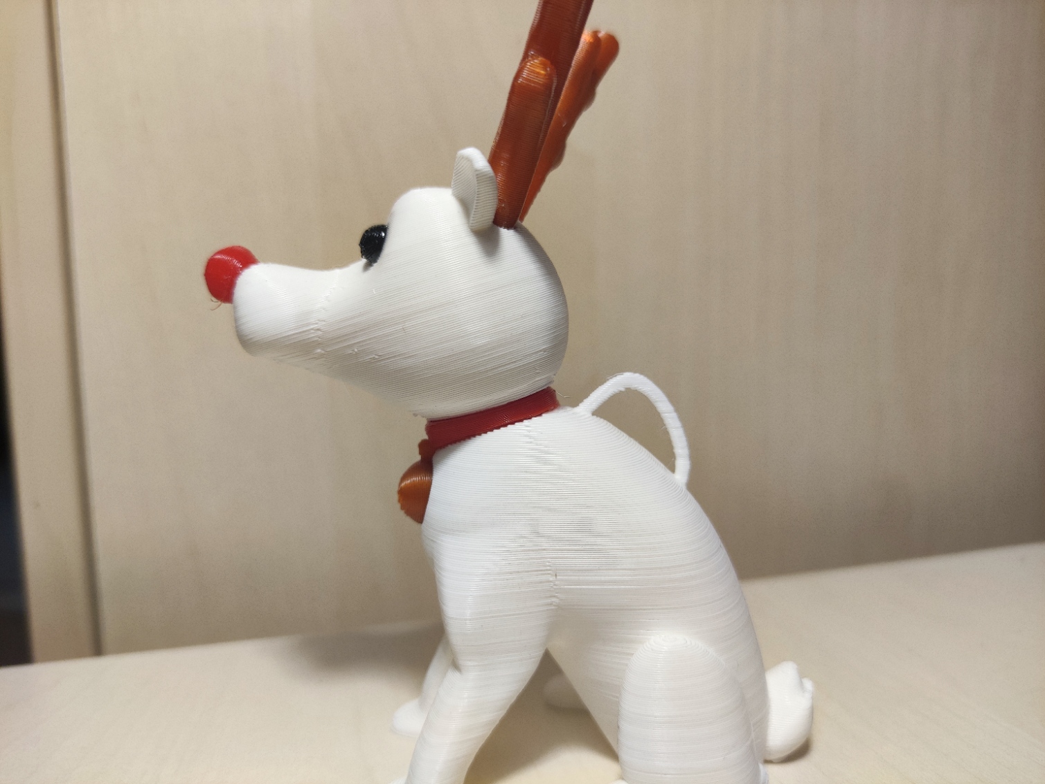 Rudolph the Red Nose SNOWDOG Christmas ornament (remake with a hook) by ...
