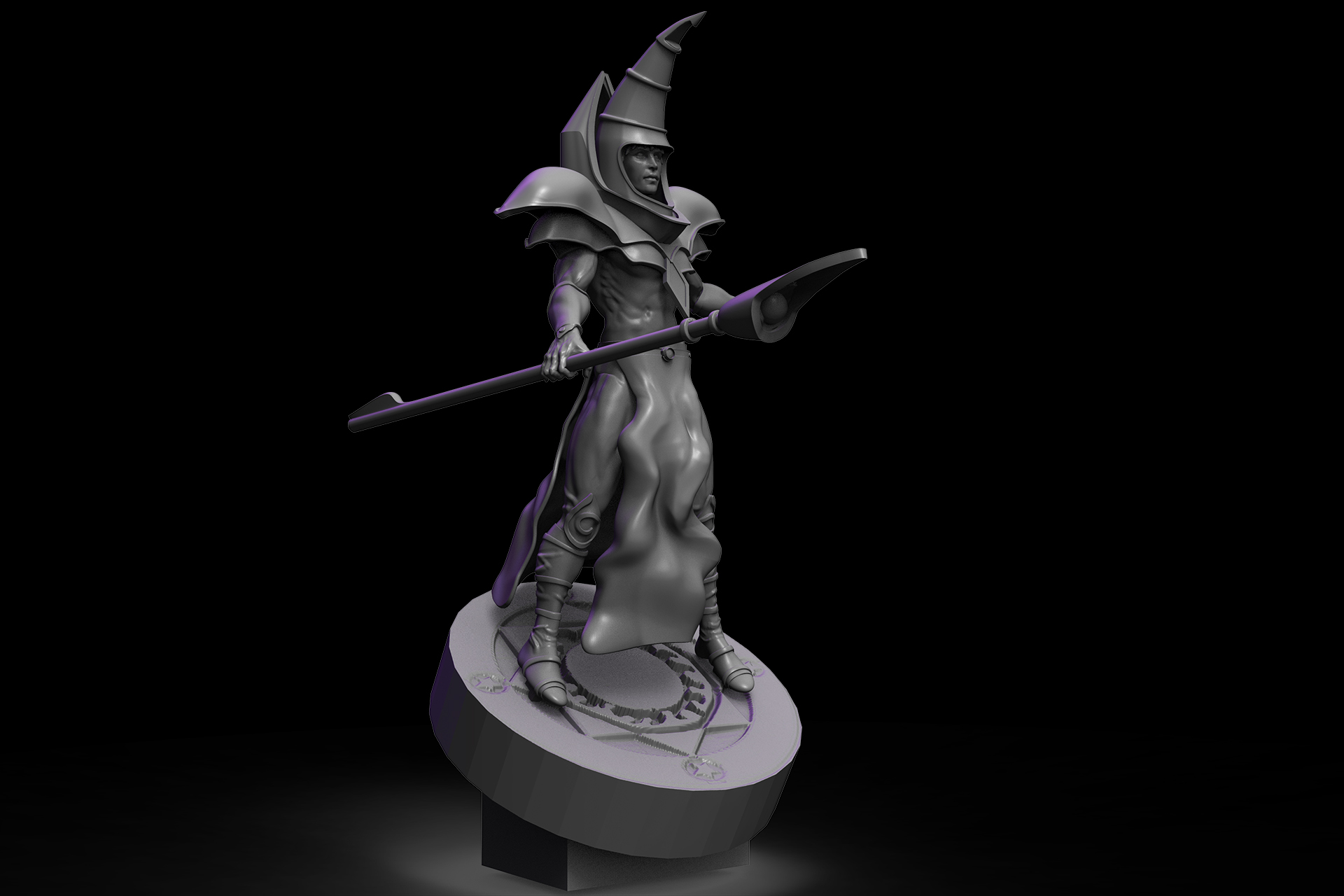 Dark Magician by Tiago Manoel | Download free STL model | Printables.com