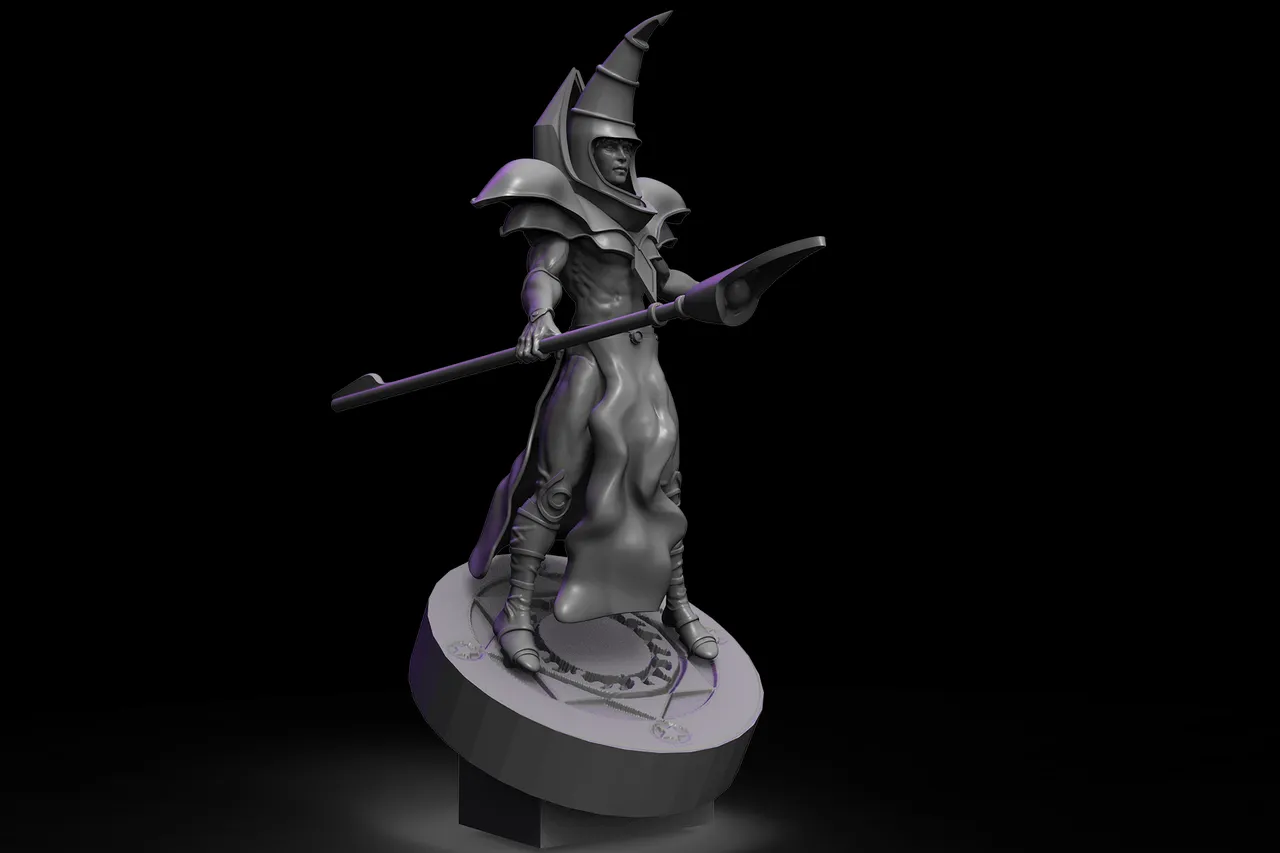 Dark Magician by Tiago Manoel | Download free STL model | Printables.com