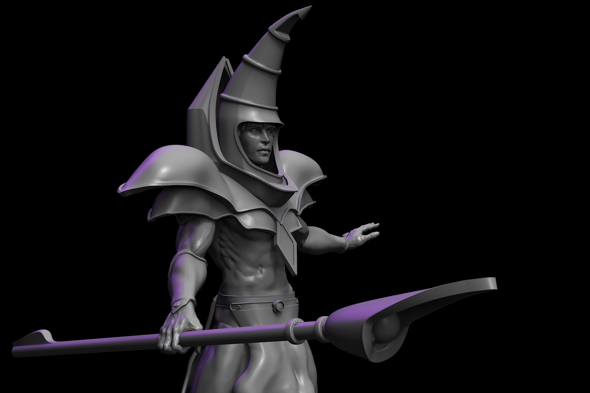 Dark Magician by Tiago Manoel | Download free STL model | Printables.com