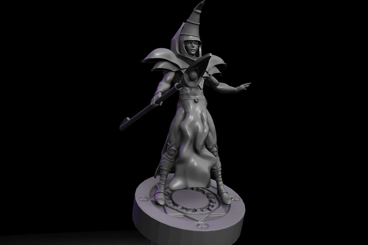 Dark Magician by Tiago Manoel | Download free STL model | Printables.com