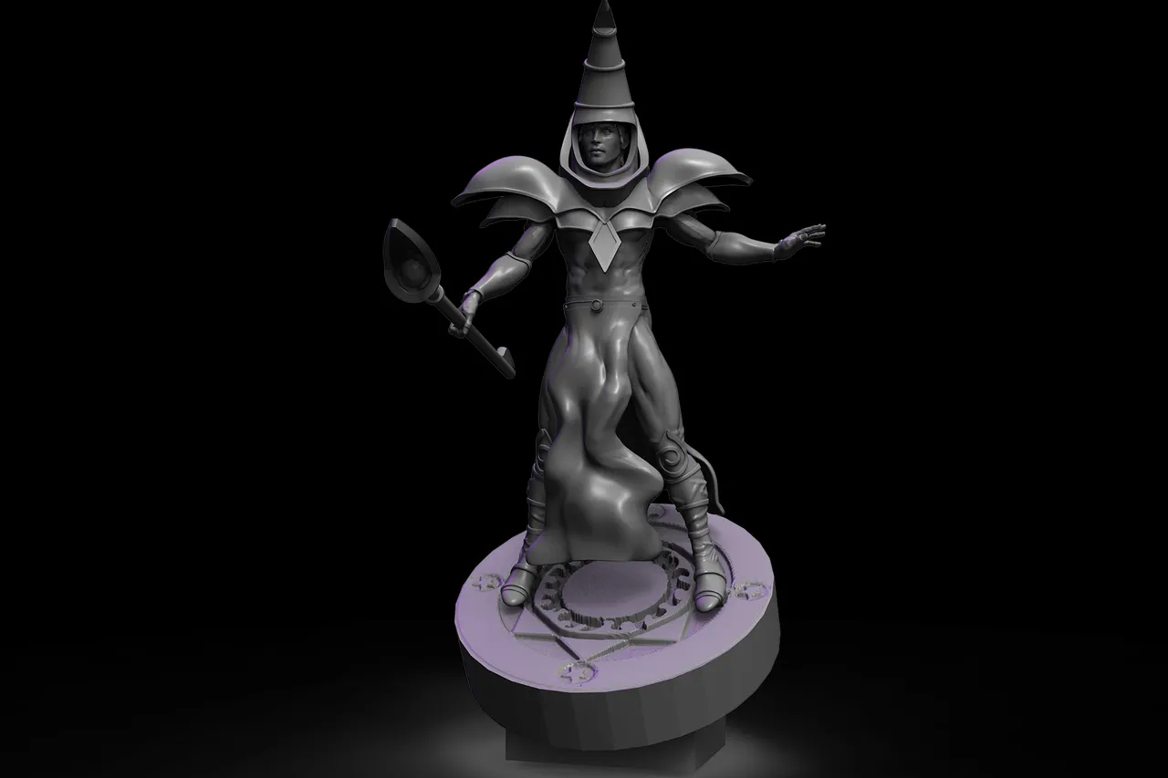 Dark Magician by Tiago Manoel | Download free STL model | Printables.com