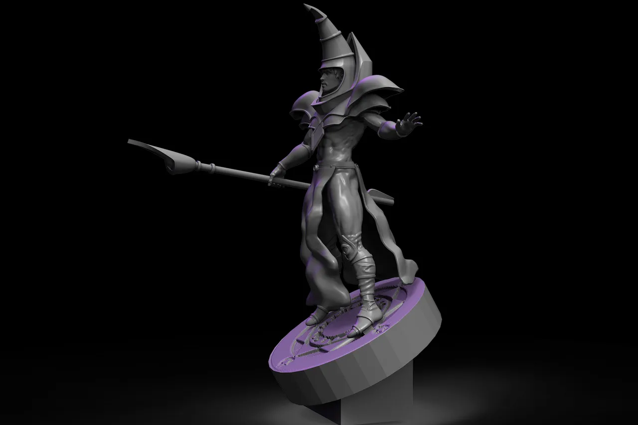 Dark Magician by Tiago Manoel | Download free STL model | Printables.com