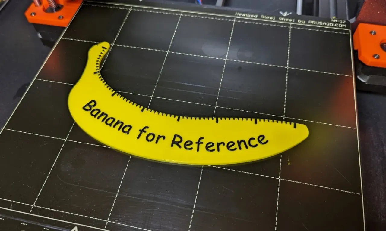 International Standard Banana for Scale and Reference by EG3Dprinting ...