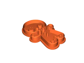 3 inch Gingerbread cookie cutter by Michael Bollman | Download free STL ...