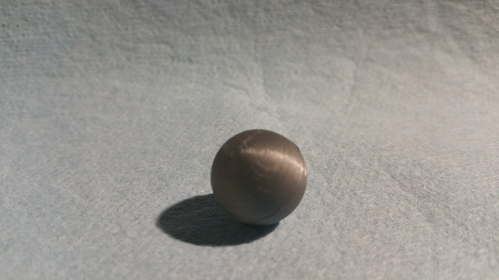 3D Printed Sphere - Ball or Marble by MrLogston | Download free STL ...
