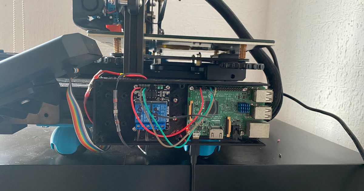 Raspberry Pi + 2ch relay board + Lm2596 buck converter side electronics ...