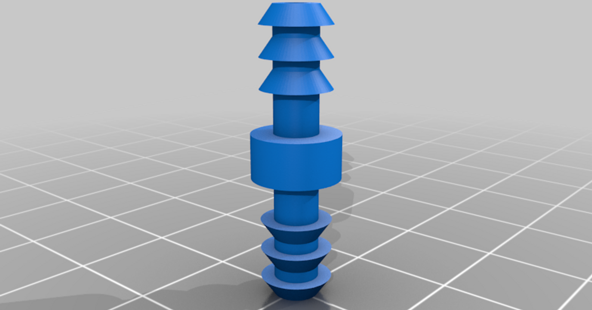 Parametric Tubing Adaptors - CadQuery by jpoles1 | Download free STL ...