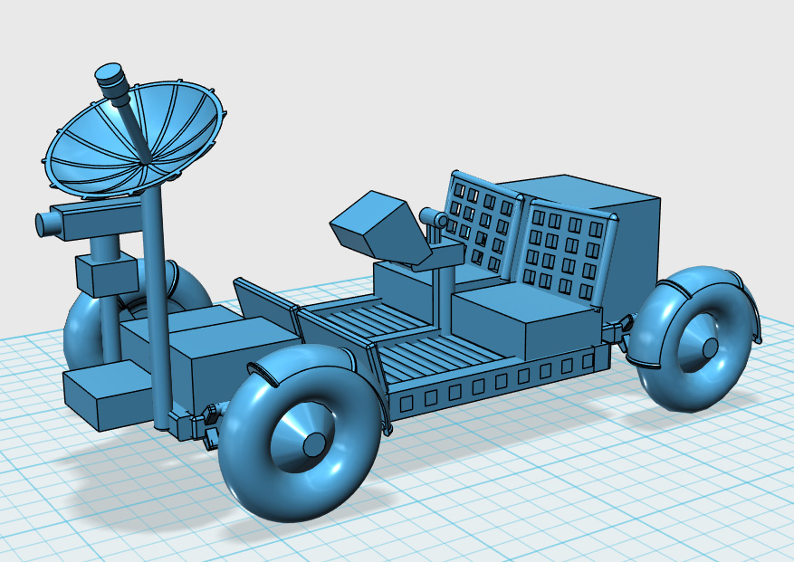 Lunar Terrain Cruiser/Rover by aula23_YT | Download free STL model ...