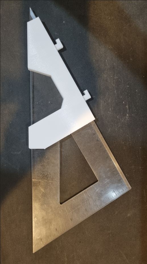 Right Angle Ruler Pegboard Holder (Skadis) by SimplyHong | Download ...