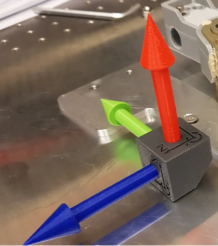 Coordinate System - Axis - Frame by Mathieu | Download free STL model ...