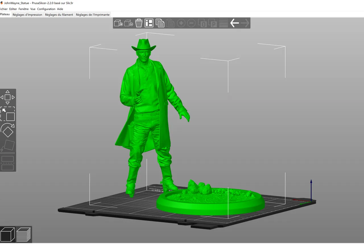 John Wayne Prusa Contest by erwan | Download free STL model ...