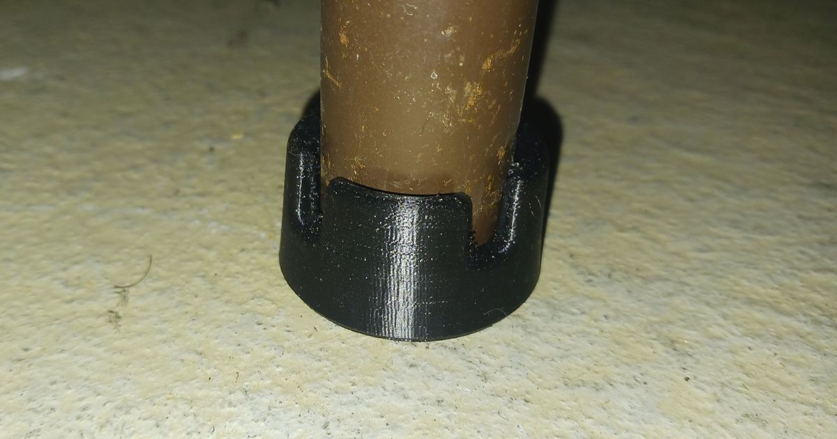 Rubber Table Foot by moxieman19 | Download free STL model | Printables.com