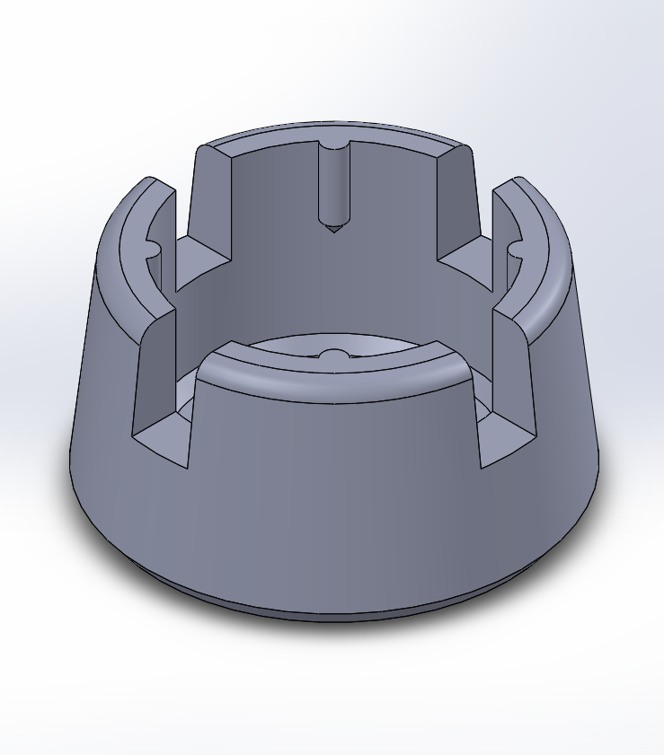 Rubber Table Foot by moxieman19 | Download free STL model | Printables.com