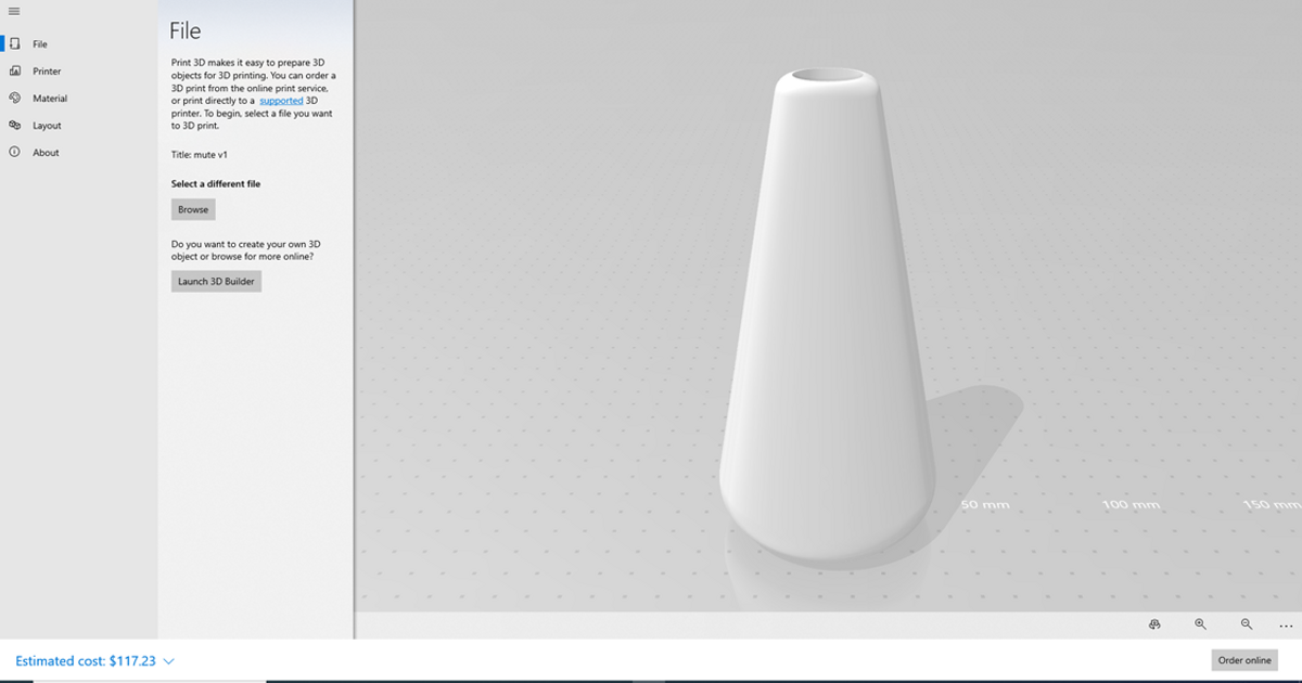 trumpet mute by FunGuy | Download free STL model | Printables.com