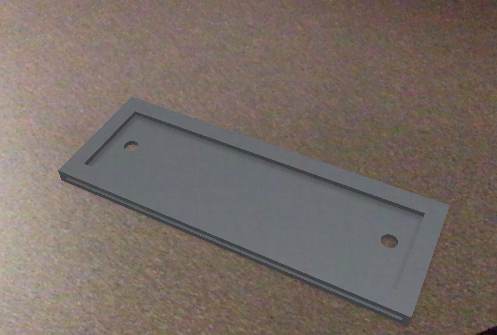 Locker Nameplate Holder By Firemanick Download Free STL Model