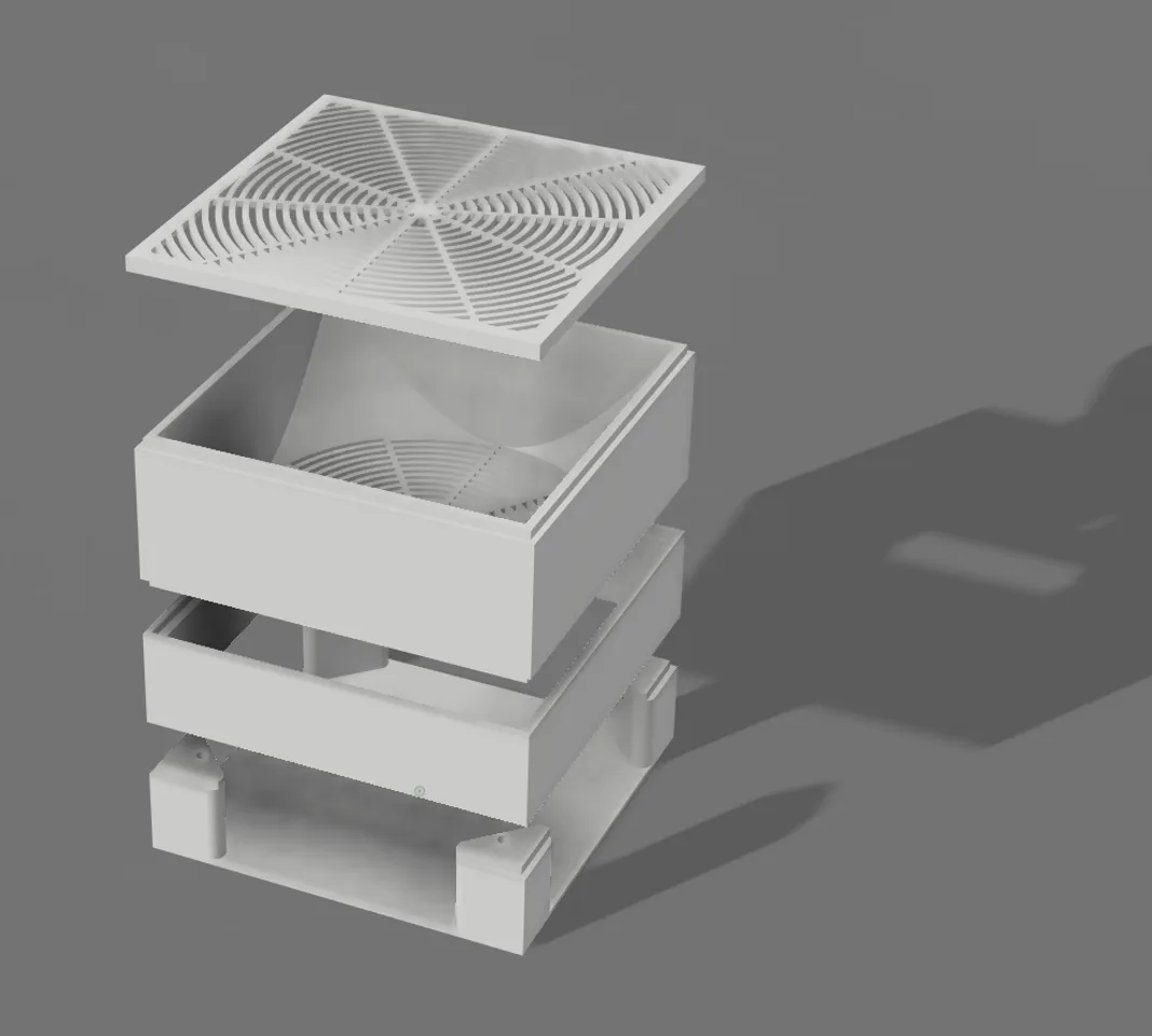 Air Purifier by Markus | Download free STL model | Printables.com