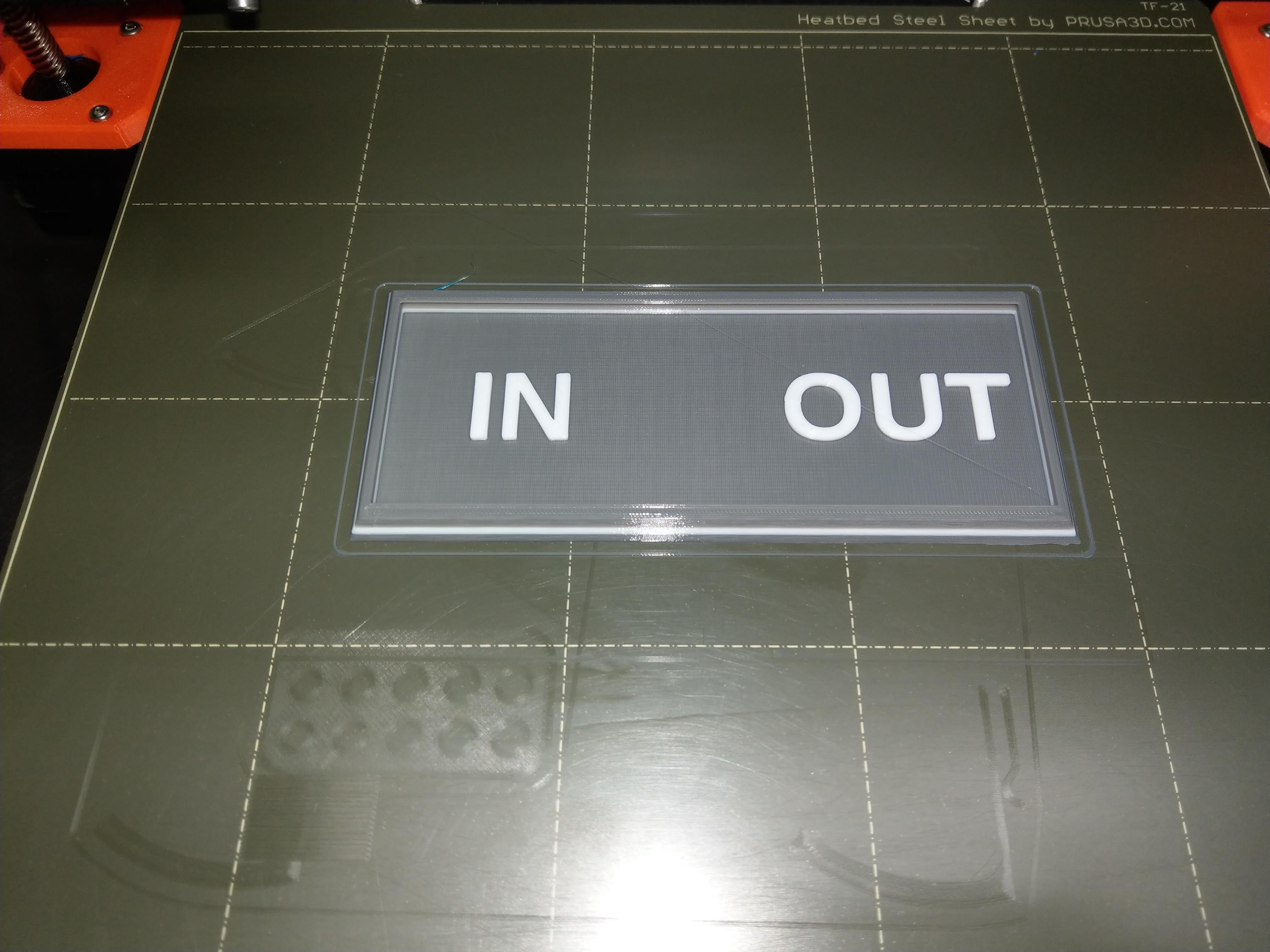 Slider Sign - On/Off, In/Out, Yes/No by kaje | Download free STL model ...