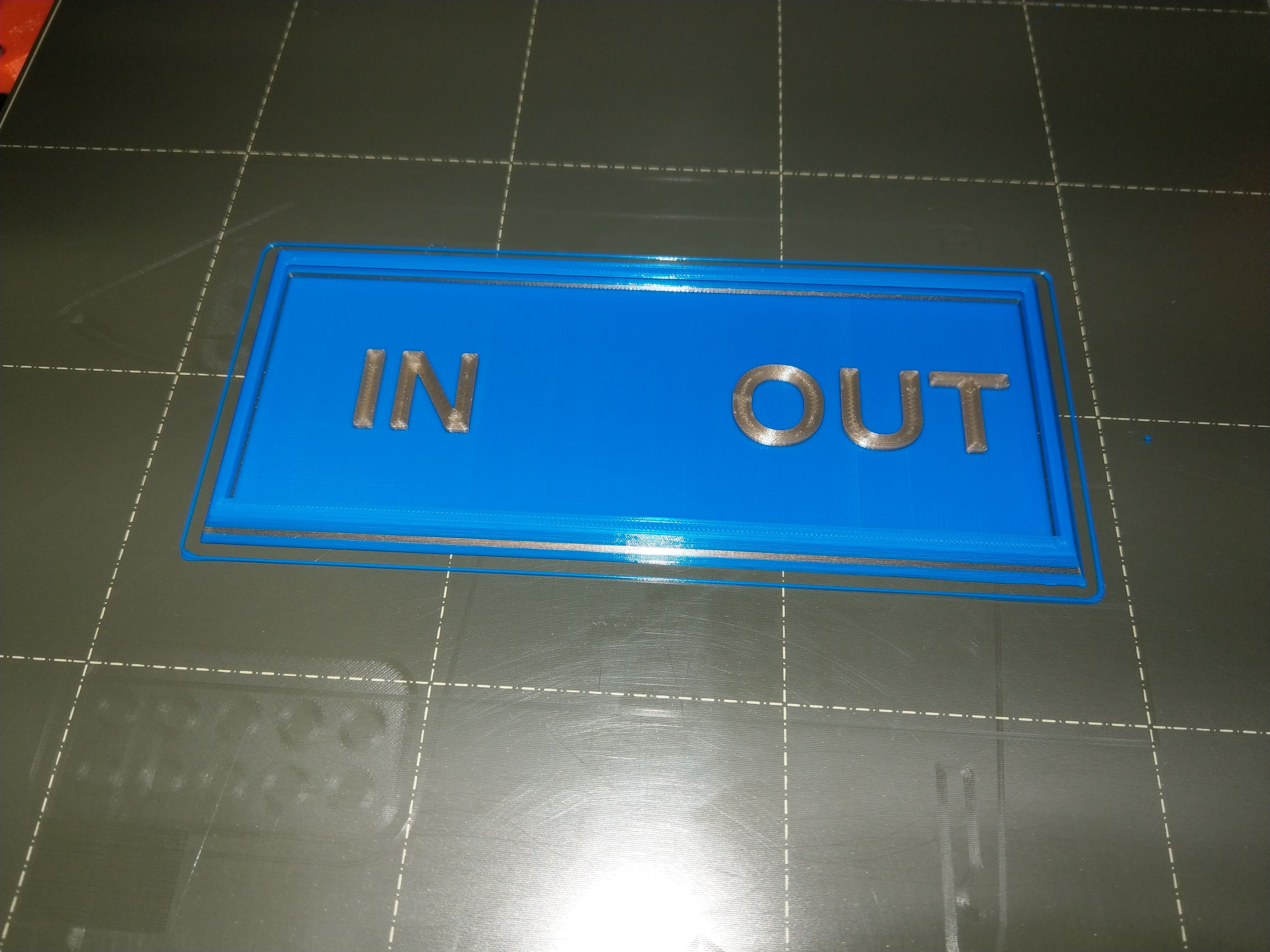 Slider Sign - On/Off, In/Out, Yes/No by kaje | Download free STL model ...