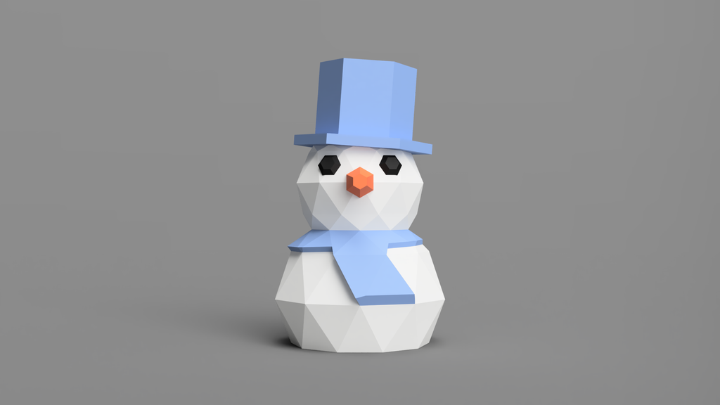 Snowman 01 (MC) by Wilko | Download free STL model | Printables.com
