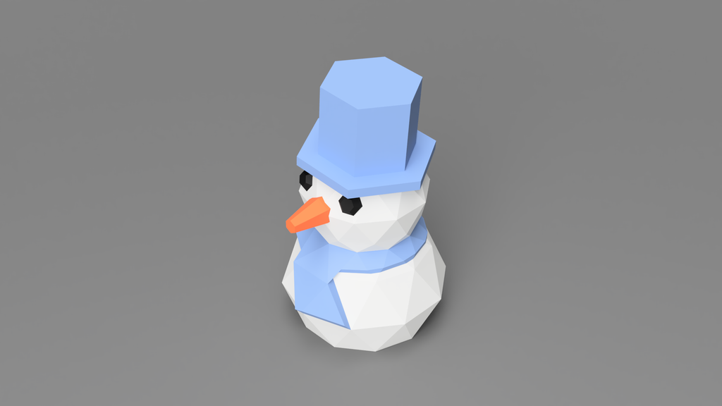 Snowman 01 (MC) by Wilko | Download free STL model | Printables.com