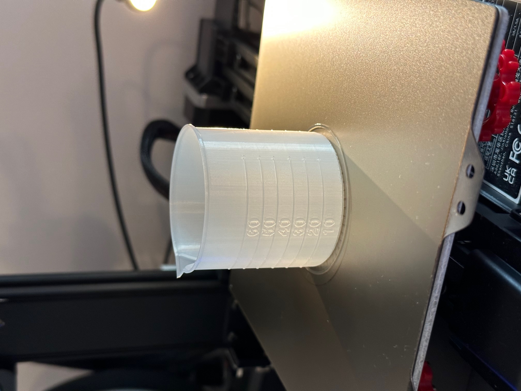 Mini Measuring Cup (Vase Mode) by dmushail | Download free STL model ...