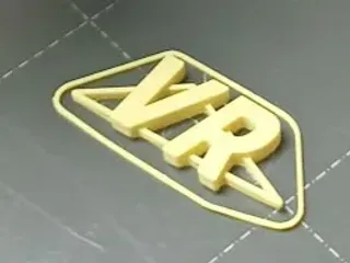 VR logo + keychain by JL Creative Studio | Download free STL model ...