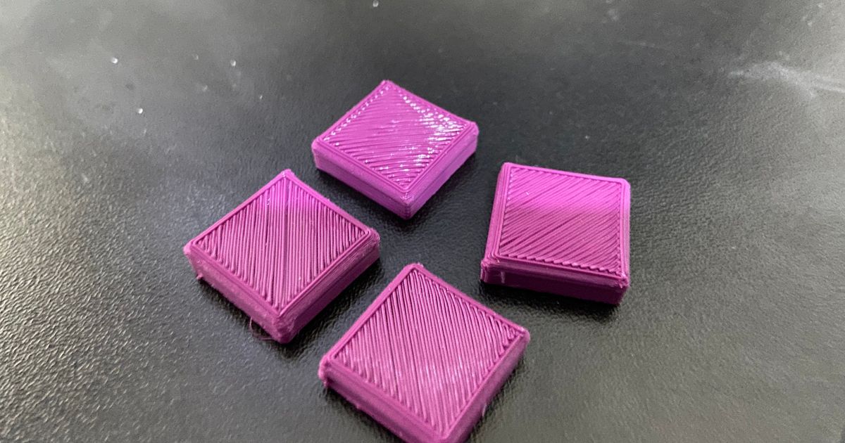 Low Profile Blank Cherry Keycap by Yuuki Moon | Download free STL model ...