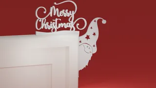 Christmas Door Trim Corner 11 - Gnome (Christmas ornament) by MaxT ...