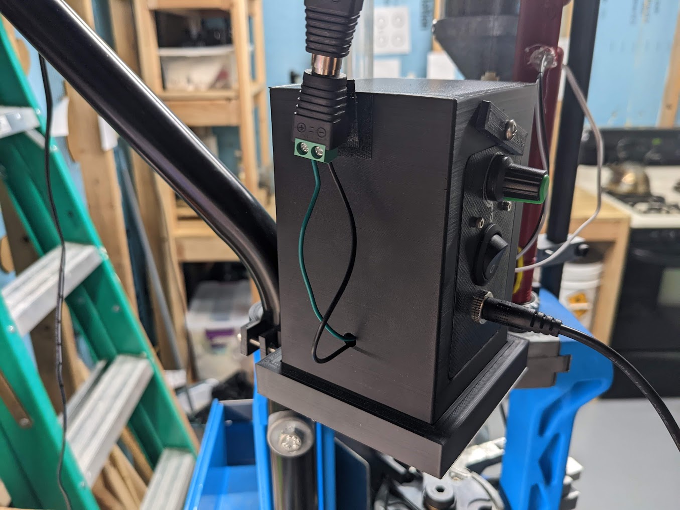 Bullet feeder control box mount with 1" clamp by Jay Slater | Download ...