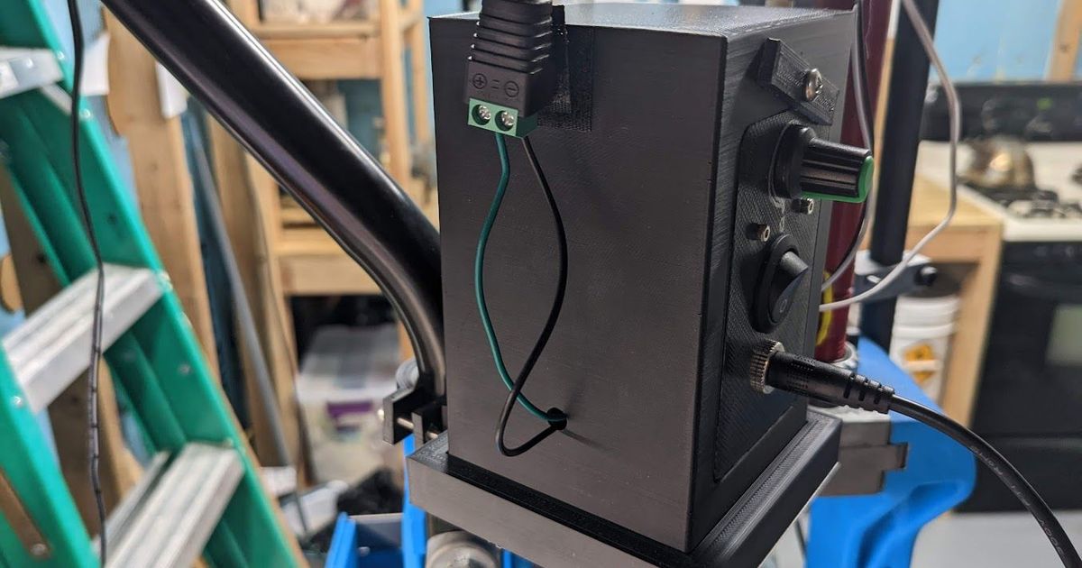 Bullet feeder control box mount with 1" clamp by Jay Slater | Download ...