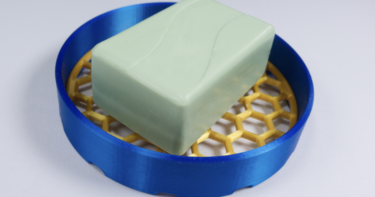 Soap holder with exchangeable bottom by Kimframes | Download free STL ...