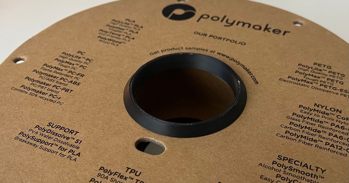 Cardboard Spool Inserts - Stackable by bjamdesign | Download free STL ...