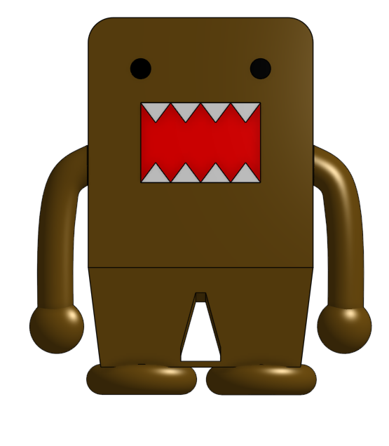 Brown Monster by Jaytchan | Download free STL model | Printables.com