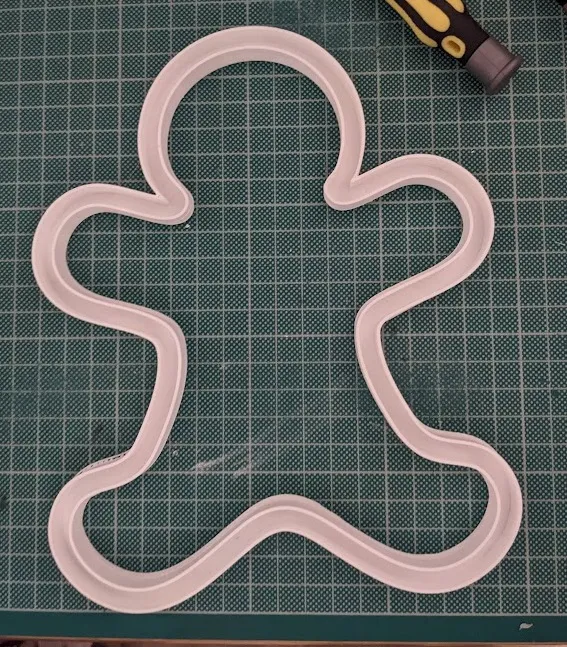 Gingerbread Man LED Flex Rope Light Decoration by bgoodwin | Download ...