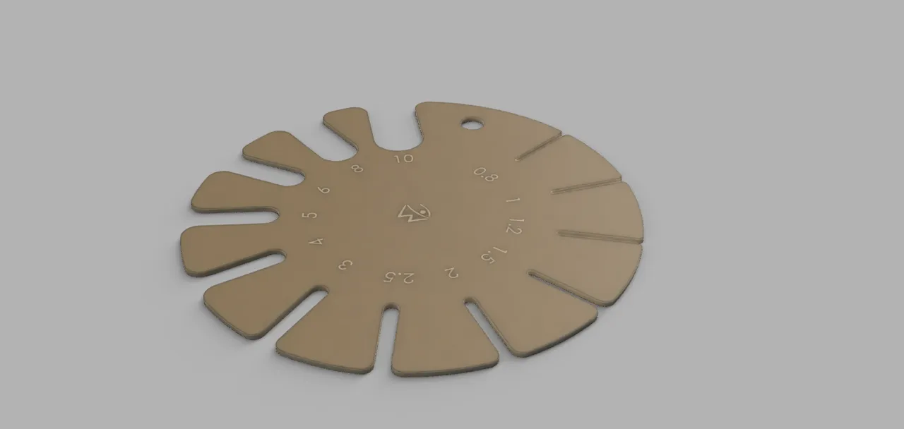 Metric Sheet Metal Gauge by Ghrrum | Download free STL model ...