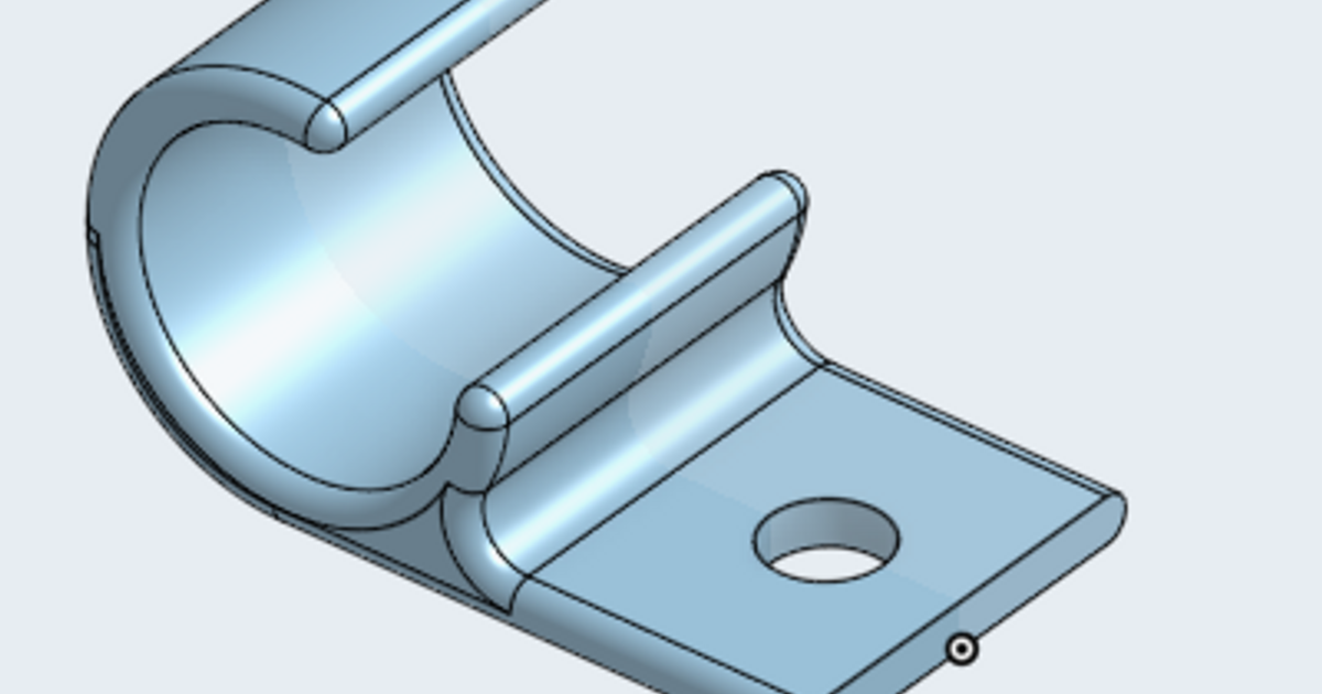 Cable Mounting Clip by Milan R | Download free STL model | Printables.com