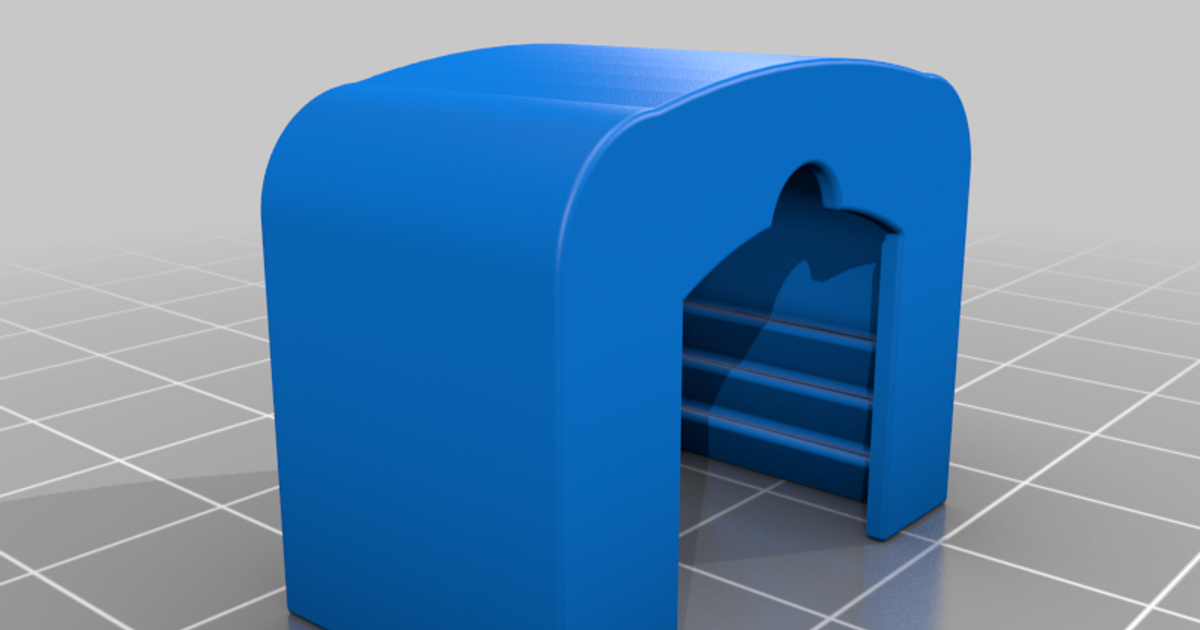 Removable Cable mounting Clips by Milan R | Download free STL model ...