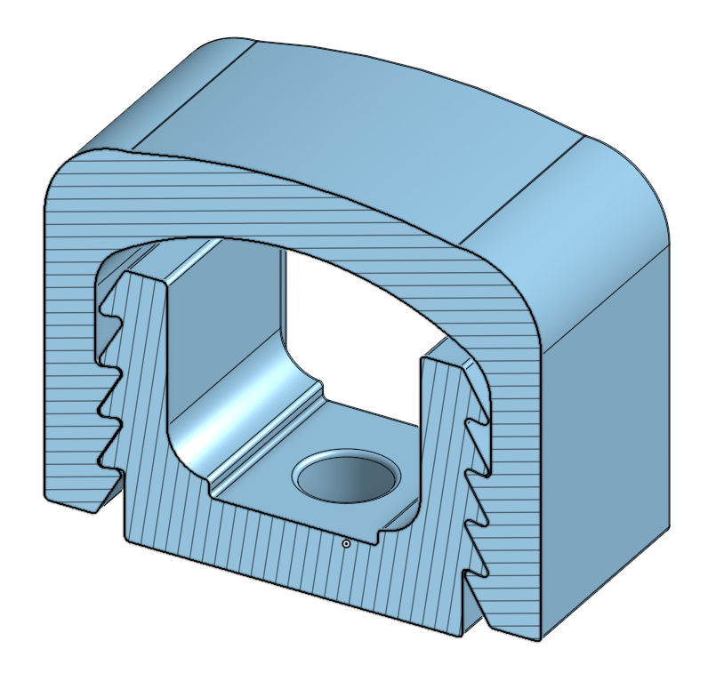Removable Cable mounting Clips by Milan R | Download free STL model ...