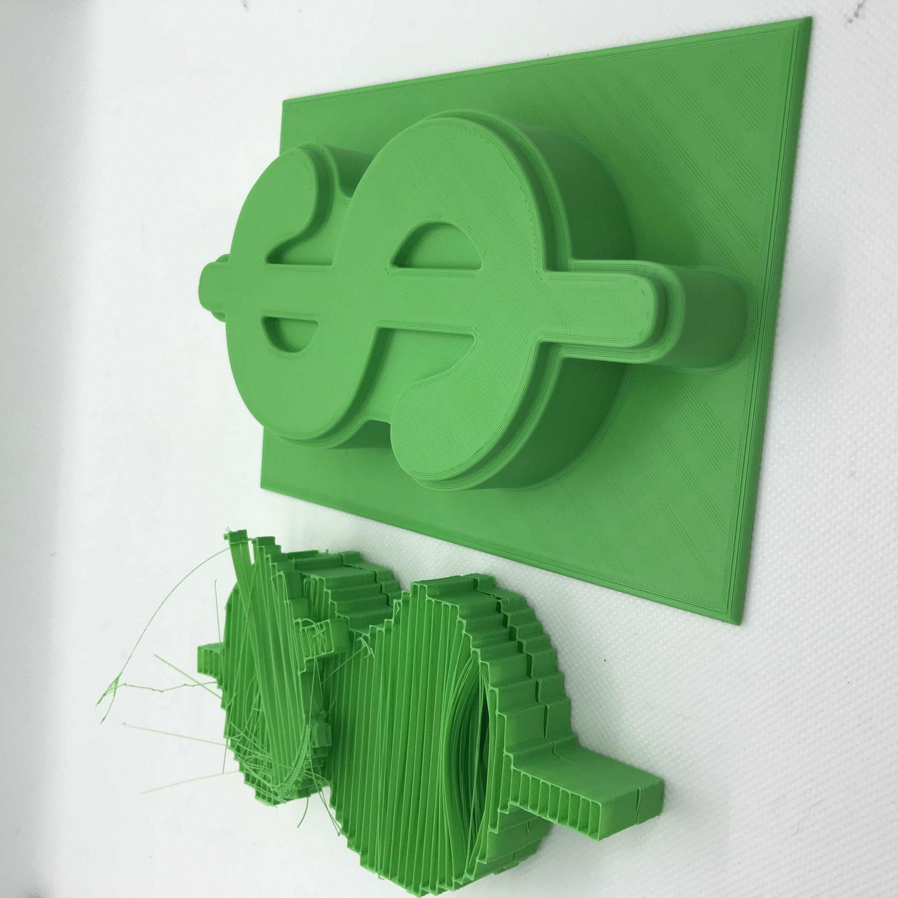 Dollar Sign PiggyFrame by The 3D Smith | Download free STL model ...