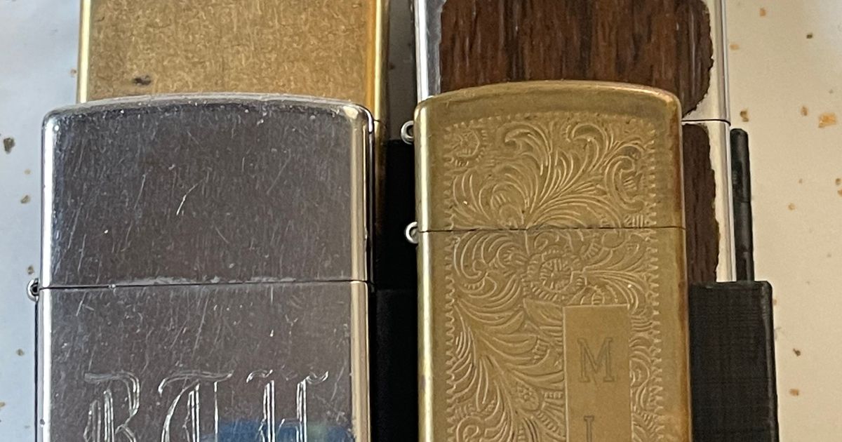 Zippo Stand With Logo by 8Bit925 | Download free STL model | Printables.com