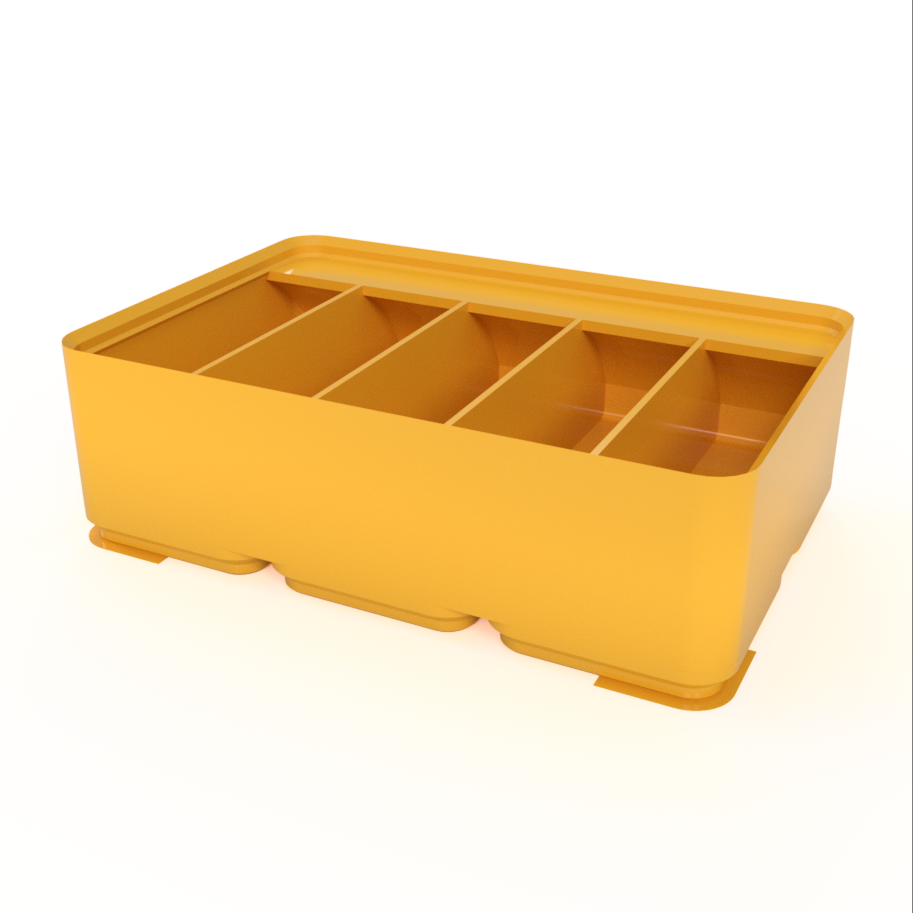 Parametric Gridfinity Box - Fusion 360 por MarB | Descargar modelo STL ...