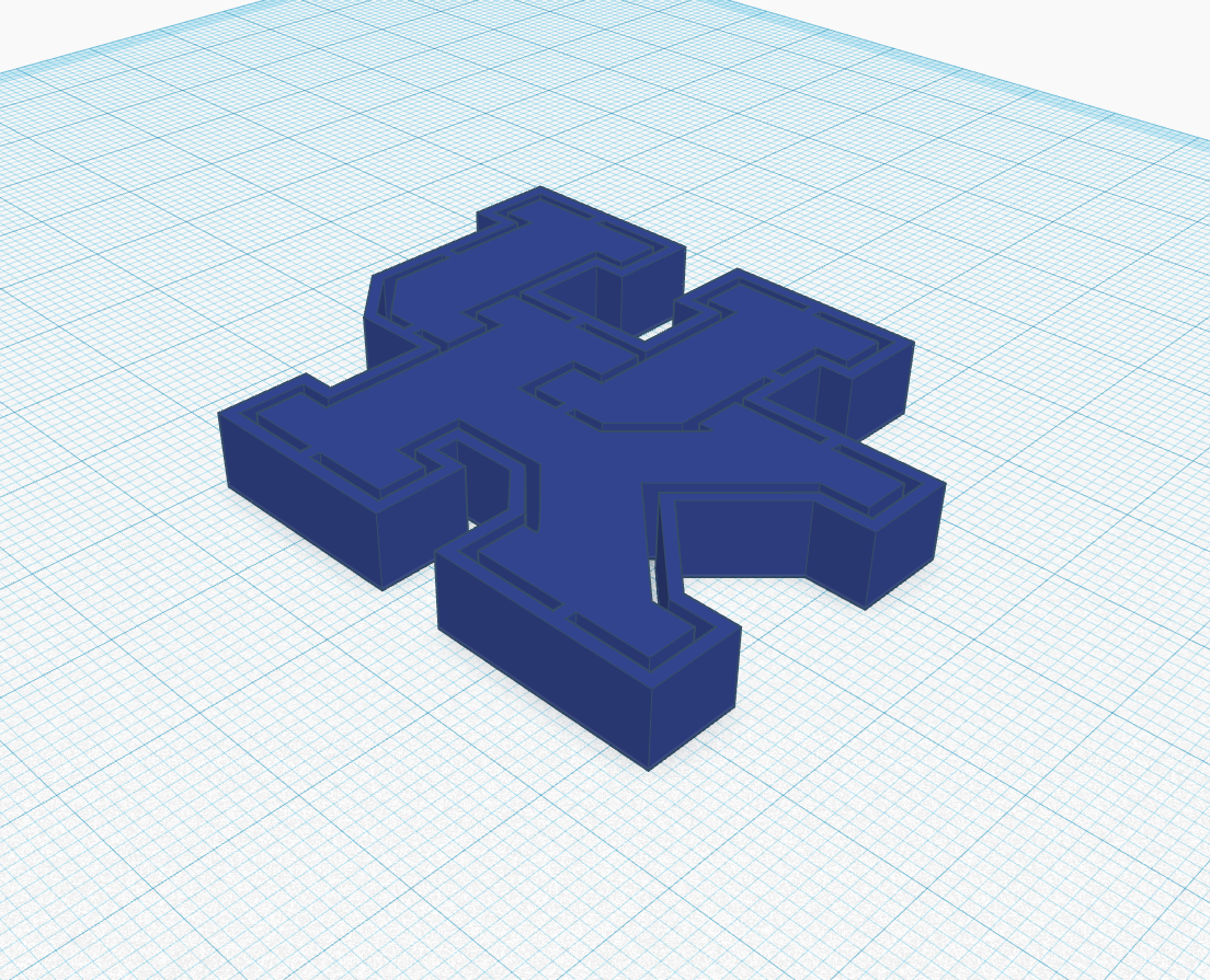 University of Kentucky Logo by Braden Wingfield | Download free STL ...