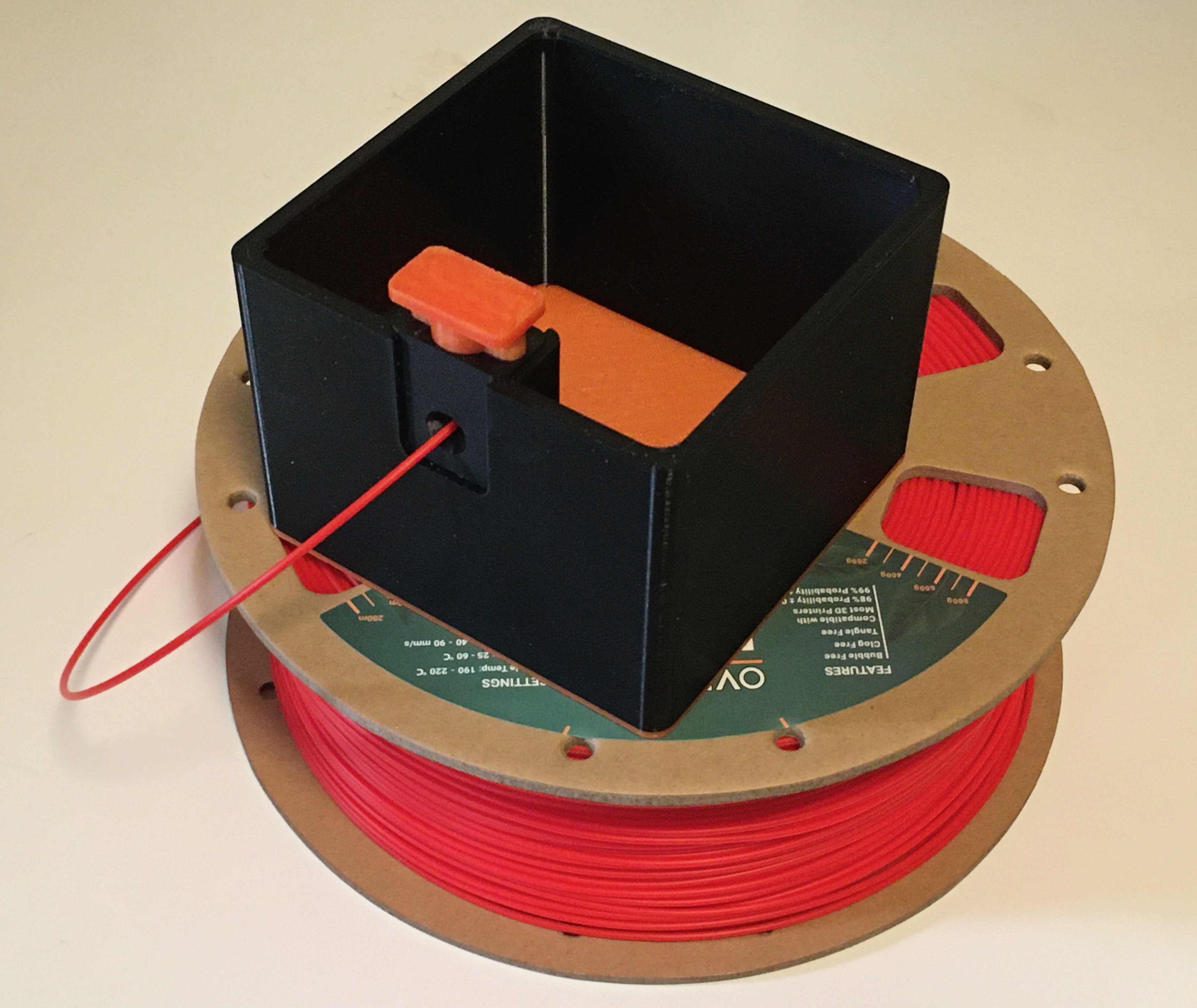Trash bin for 45° filament cutter by Marcurio | Download free STL model ...