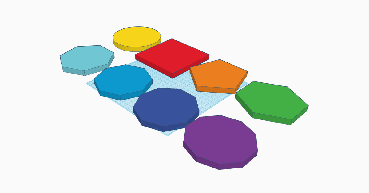 Basic Coaster Shapes - Infill Coaster by Braden Wingfield | Download ...